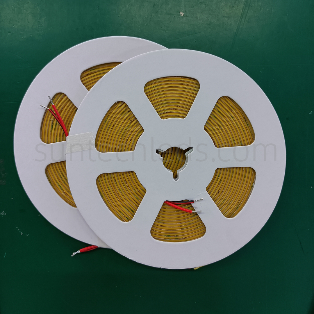 100 Meters 6000K COB LED Strip Have Been Sent to USA - Shenzhen Suntech ...