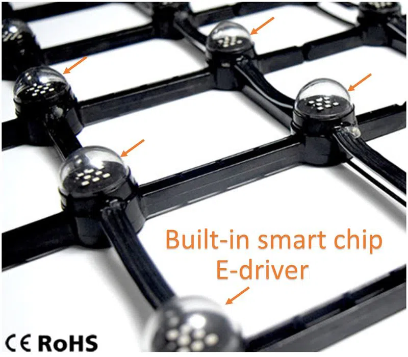 Flexible LED Pixel Mesh Light - Buy China, manufacturers, factory ...