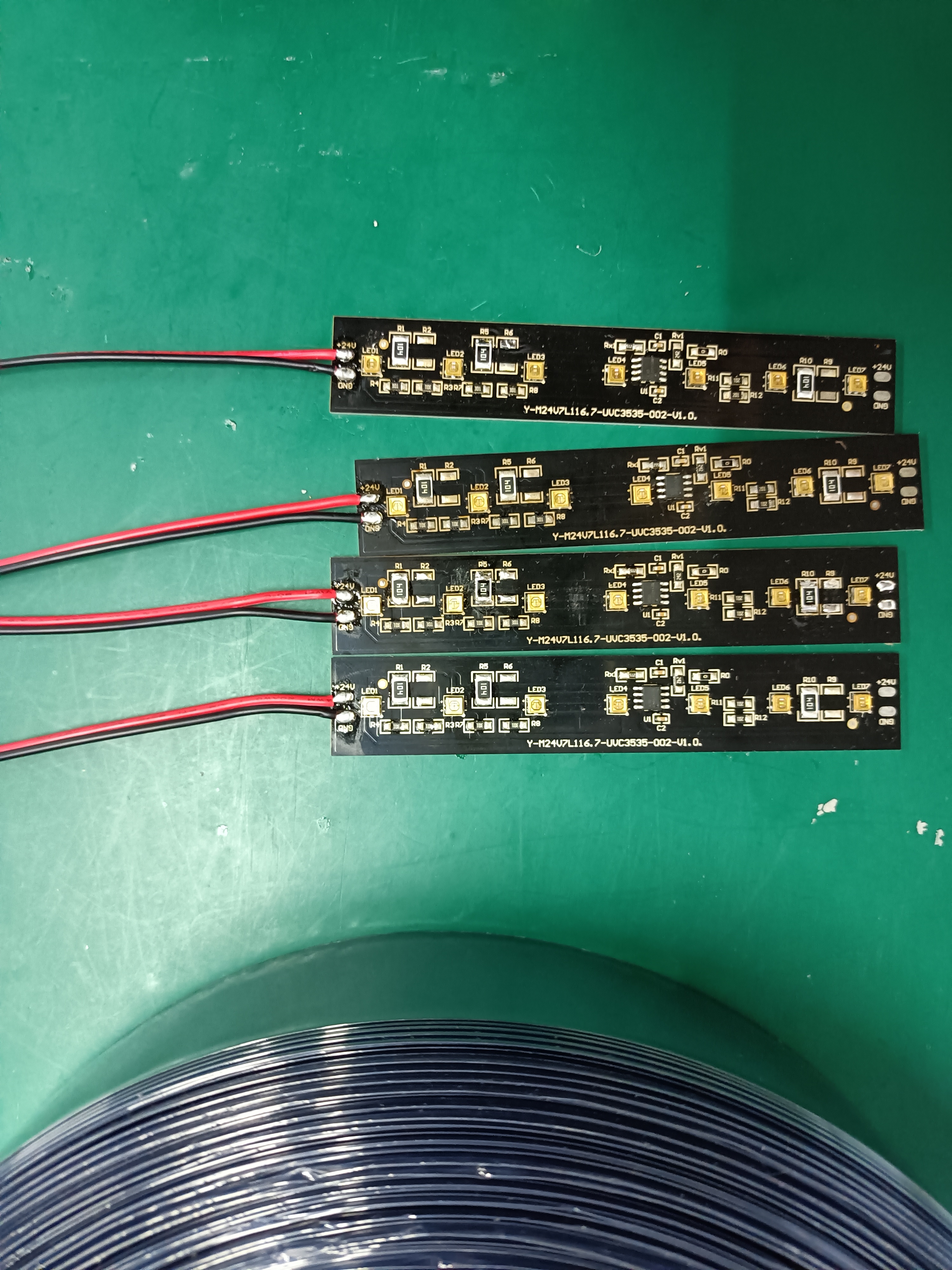265nm~278nm Customized UVC LED Strip Samples Sent to Malaysia ...