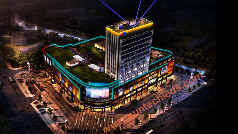 Shopping Center LED Lighting Solutions - Buy led facade, lighting ...