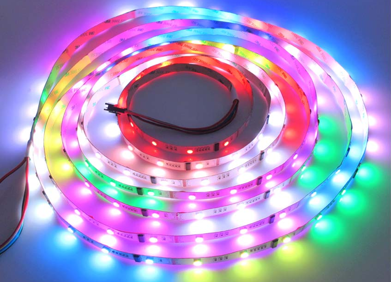 Porgrammable DMX RGB LED Ribbon - Buy China, manufacturers, factory ...