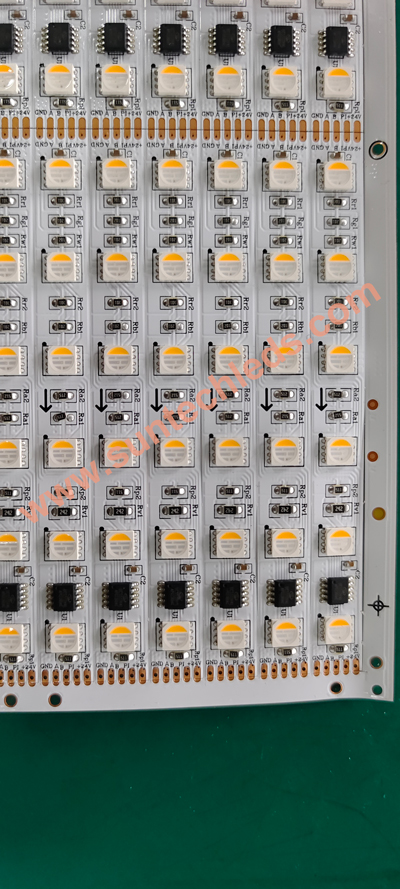 Auto addressable RGBW DMX LED Strip sent to Spain - Shenzhen Suntech ...