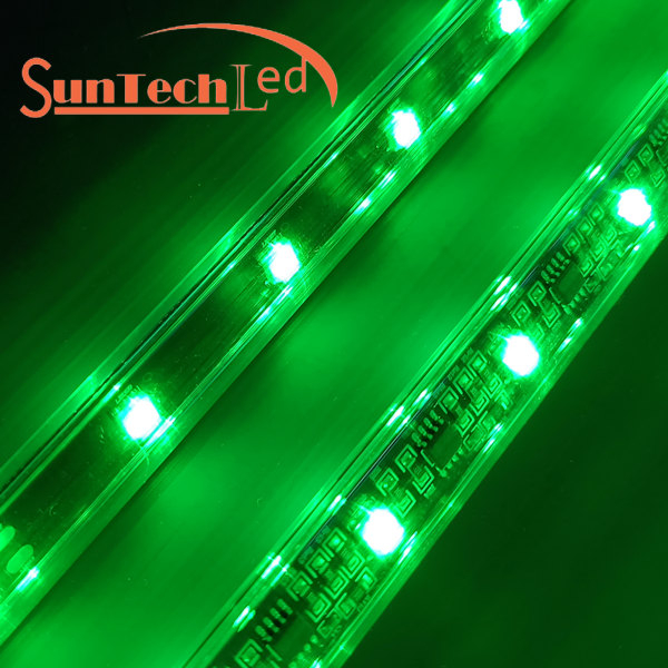 12V 30MM Diameter 32LEDs 64LEDs 3D Media Tube RGB for Yard Lighting ...