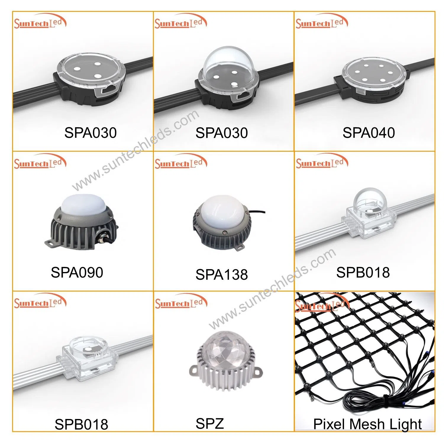 Addressable RGB LED Dot Pixel Point Light Facade Lighting Digital ...