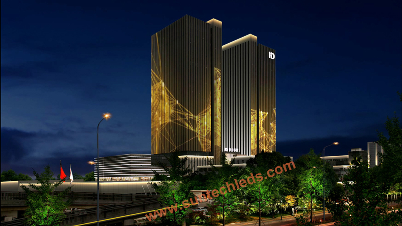 Smart Center Landmark Building Lighting - Buy LED Landmark Lighting ...