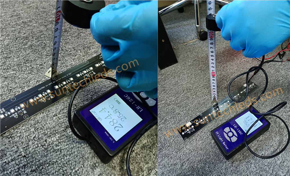 Customized 254nm 255nm 60 degrees UVC LED Bar Ready ship to USA ...