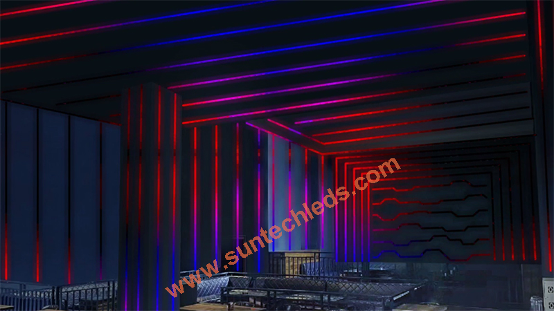 Interactive Bar Wall Dynamic RGBW Lighting Decoration - Buy smart ...