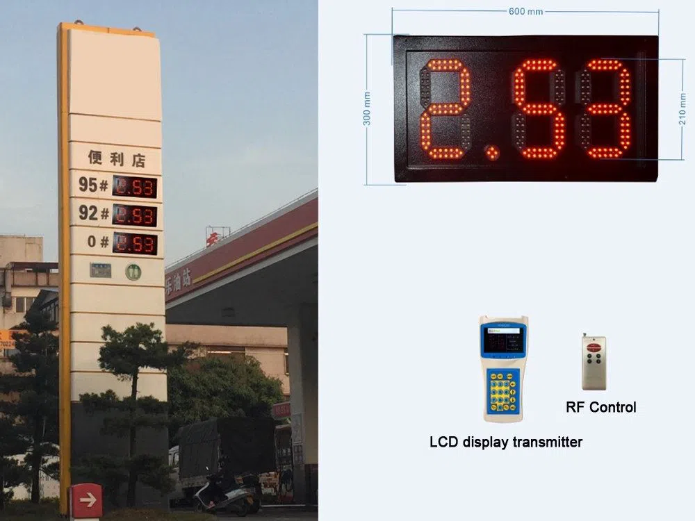 Gas Station Digital Price Signs Remote Control - Buy China ...