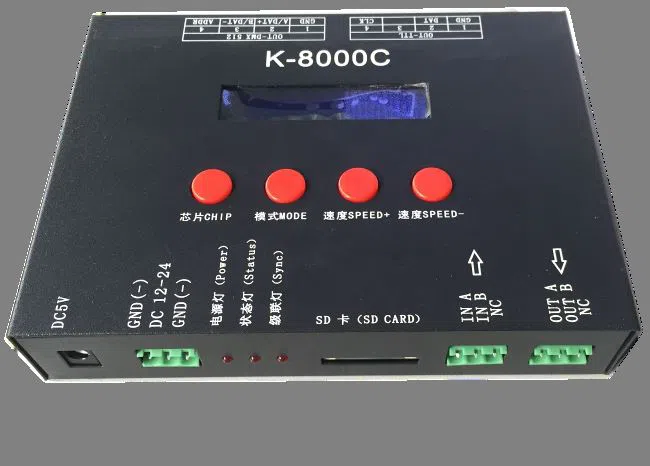 K-8000C LED Light Controller for DMX strip light - Buy China ...