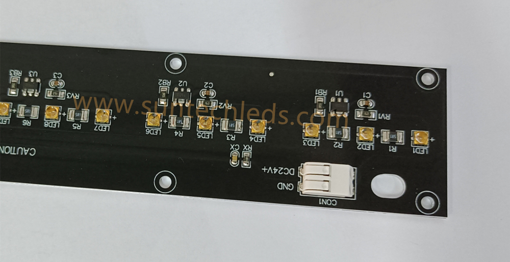 250nm 254nm 255nm DC24V UVC LED Disinfection Module Strip - Buy UVC LED ...