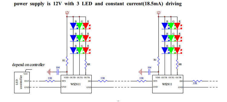 What Is The Difference WS2811 VS WS2812B VS WS2813 Strip Light ...